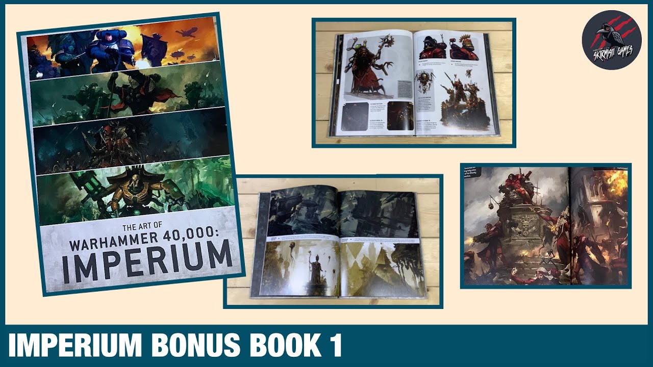 THE ART OF WARHAMMER 40,000 IMPERIUM BOOK - Flick Through & Review ...