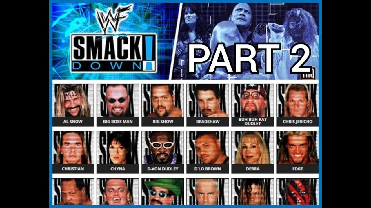 WWF Smackdown! (PS1) Playthrough part 2 - YouTube