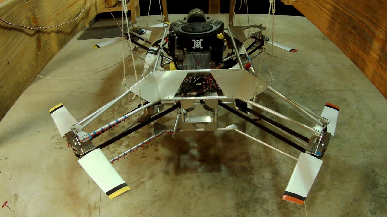 EVPR Video 13 - Four Rotors Completed, Checking Out (4K) - YouTube