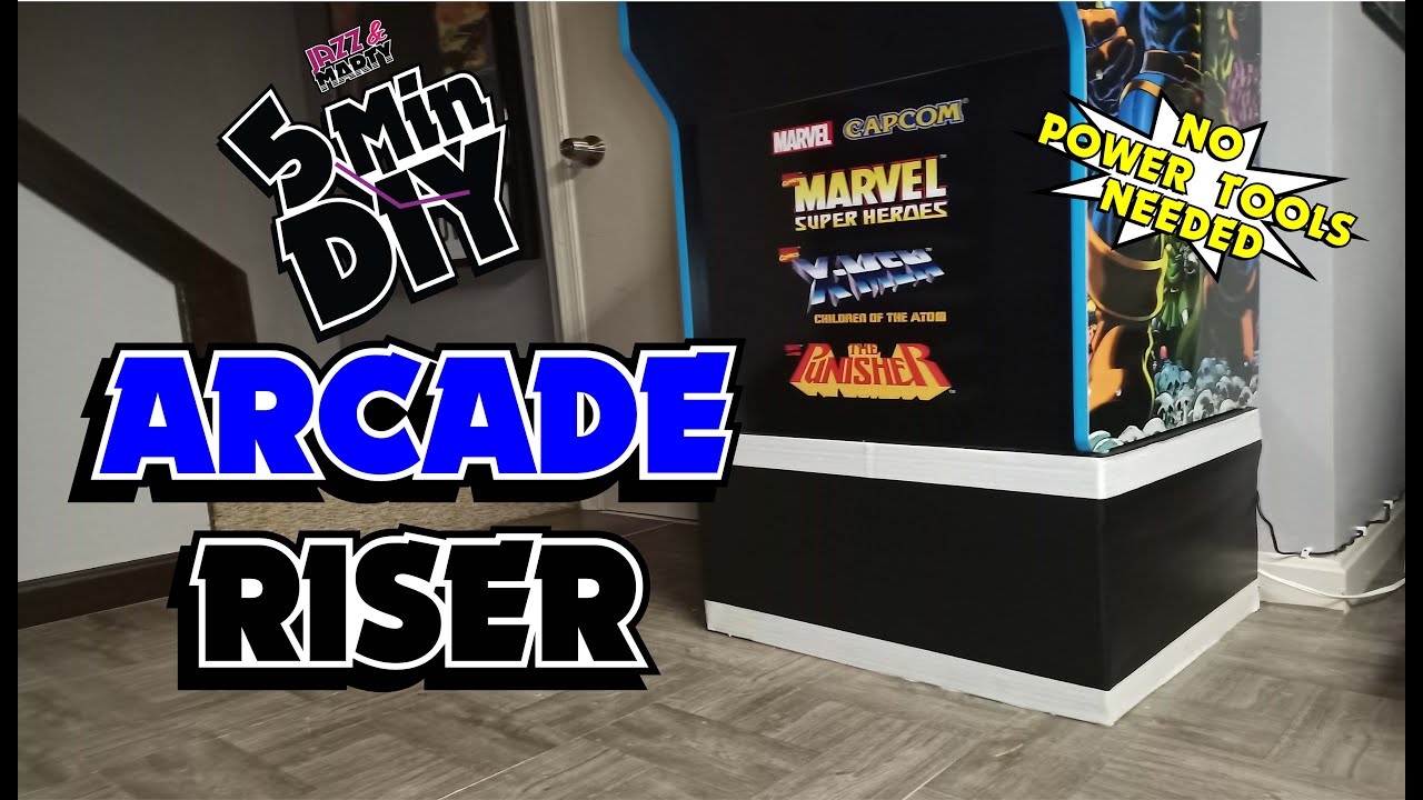 5Min Diy Arcade Riser! - YouTube