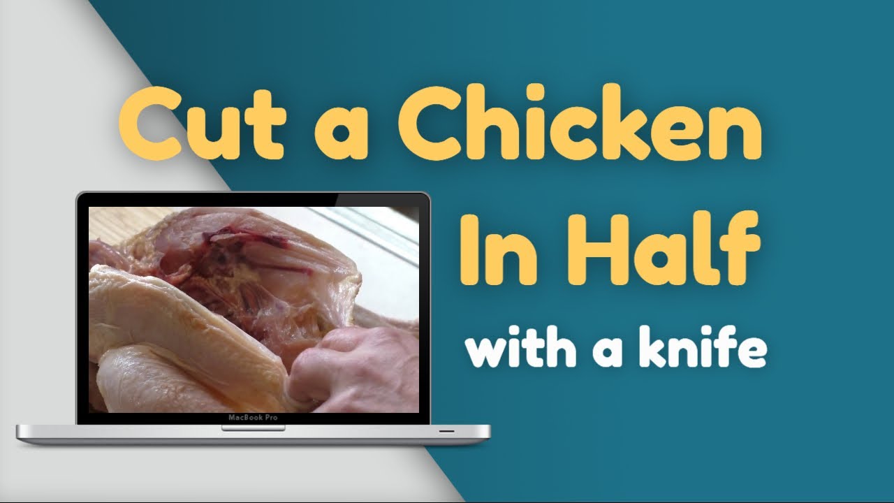 Pastured Poultry Kitchen: How To Cut A Chicken in Half with A Knife ...