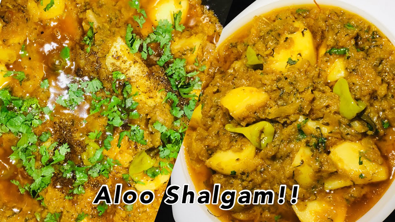 Shalgam ki sabzi | Aloo Shalgam | Aloo Palak Shalgam recipe by Multi ...