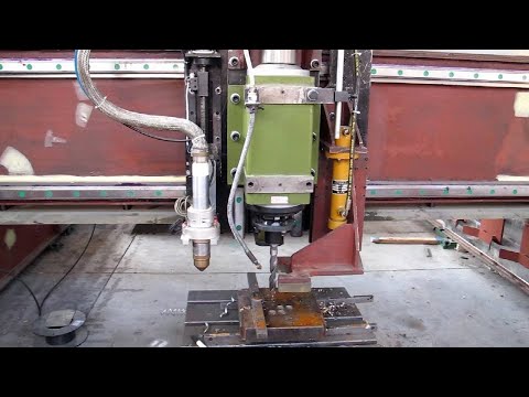 Drilling Tip Idle Rotating in Wuxi JACK CNC Drilling and Cutting ...