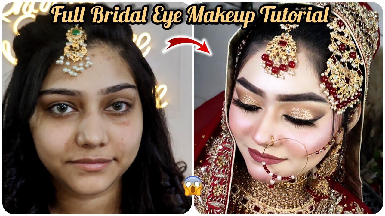 2025 Viral Bridal Eye Makeup |Eye Makeup Tutorial |Barat Bridal Makeup ...
