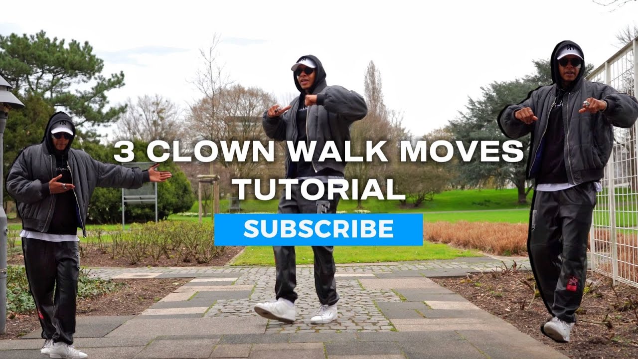 3 Clown Walk Moves - Tutorial #clownwalk #tutorial #hiphop #dance - YouTube