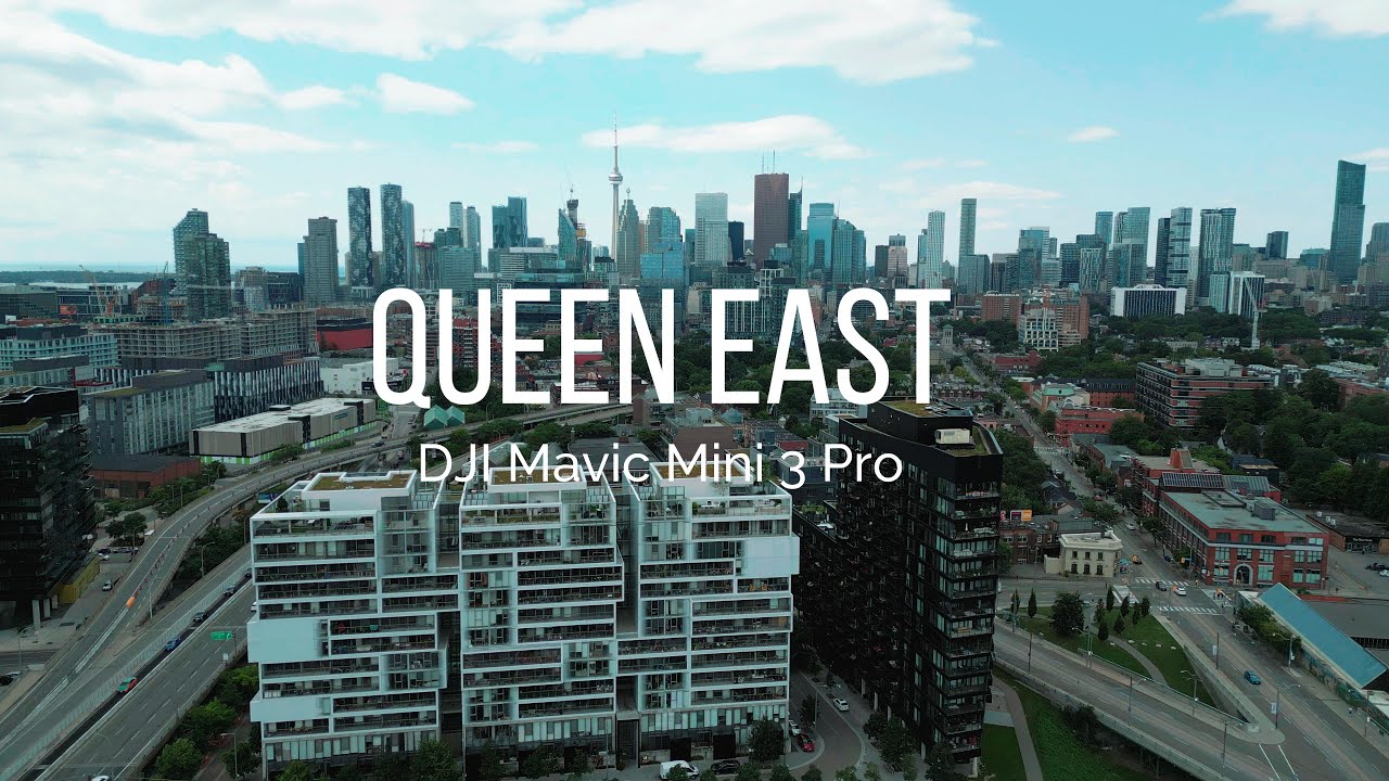 Queen East aka Riverdale | 4K Drone Video - YouTube