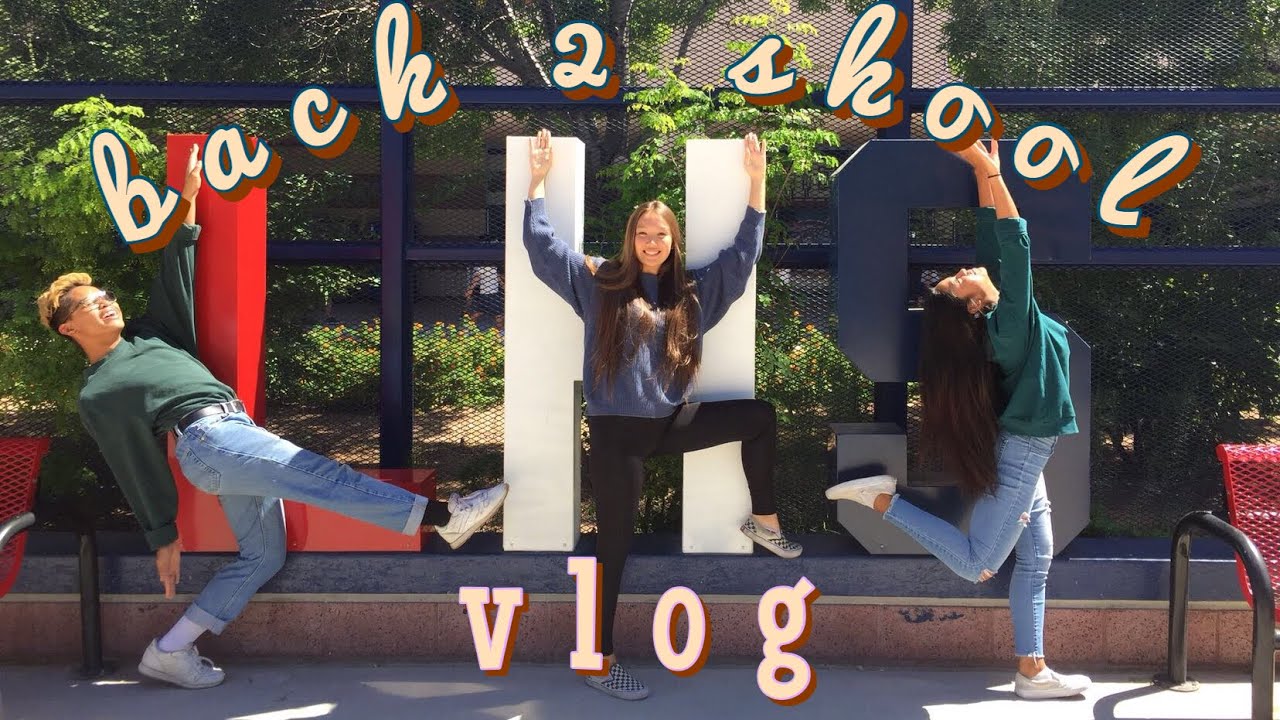 back 2 skool vlog :) - YouTube