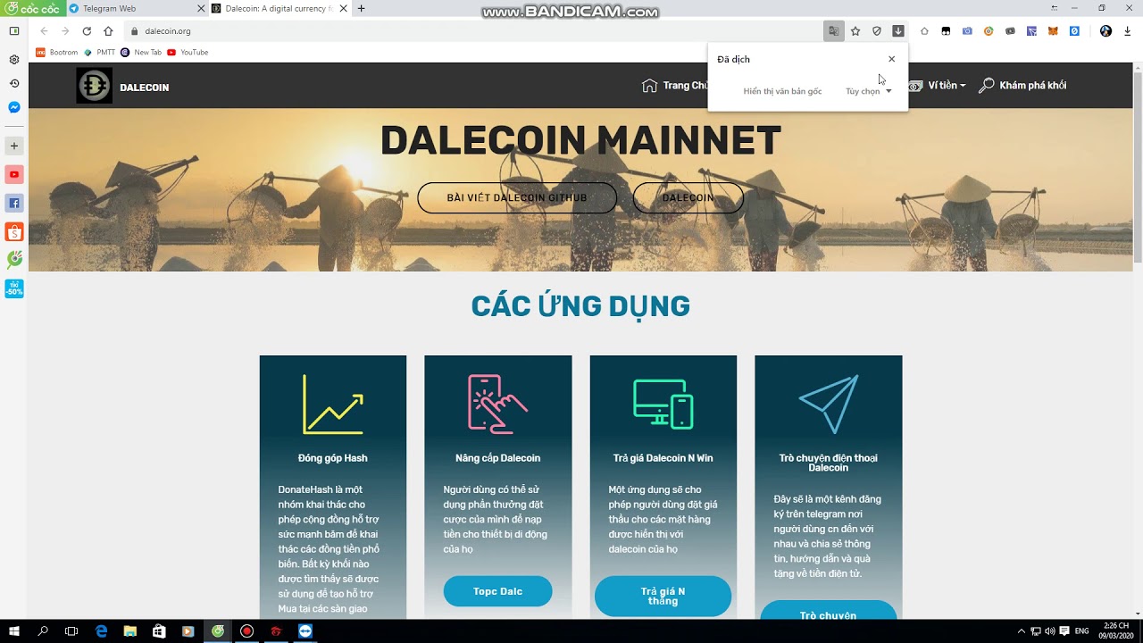 Hướng dẫn nhận 4 token DALC (dự án tiềm năng)- Guide get 4 token DALC ...