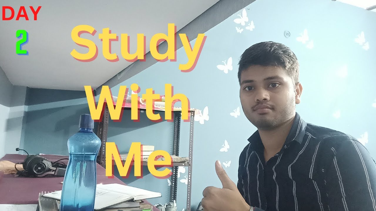 Study with me live | Real time study with me (no background music) | 10 ...