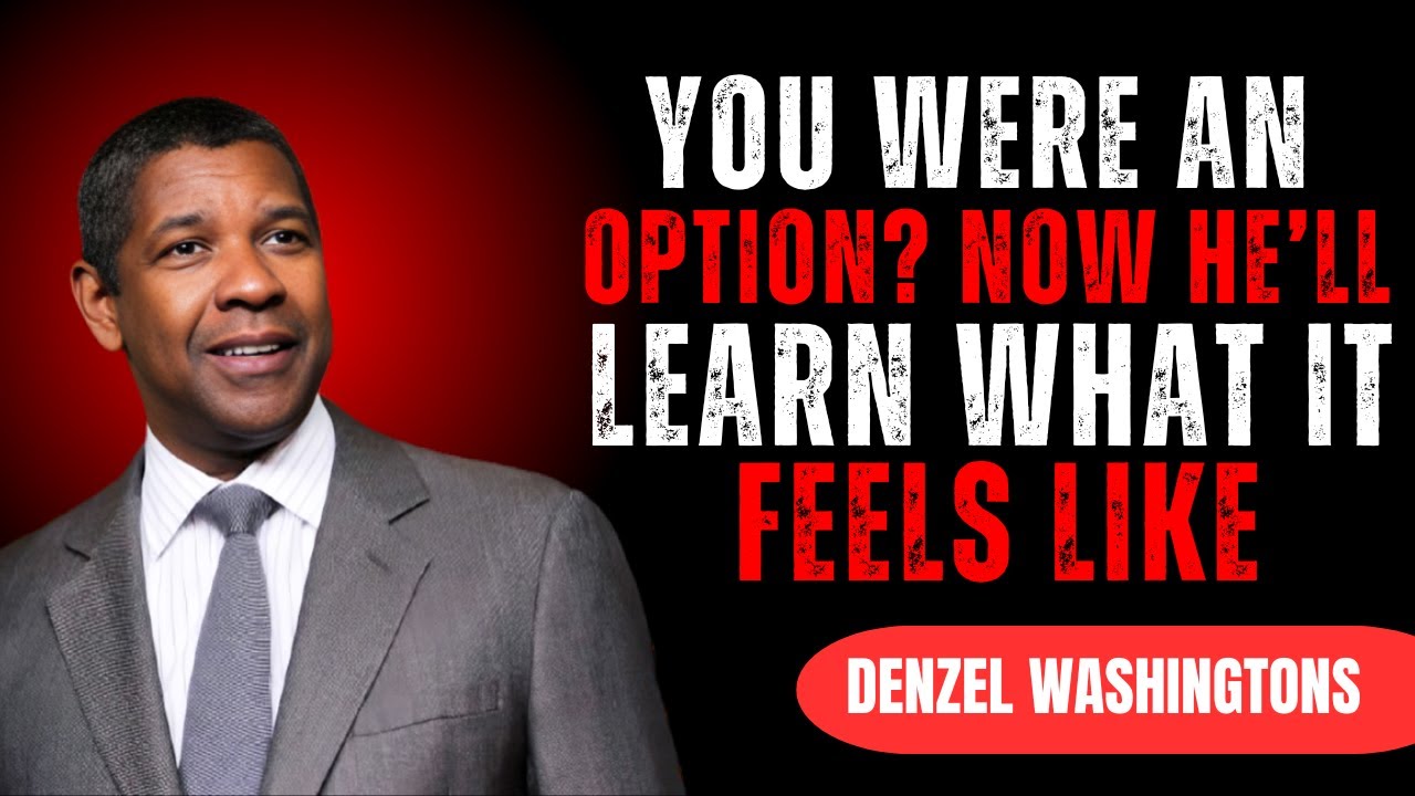 YOU WERE AN OPTION? NOW HE’LL LEARN WHAT IT FEELS LIKE || MOTIVATIONAL ...