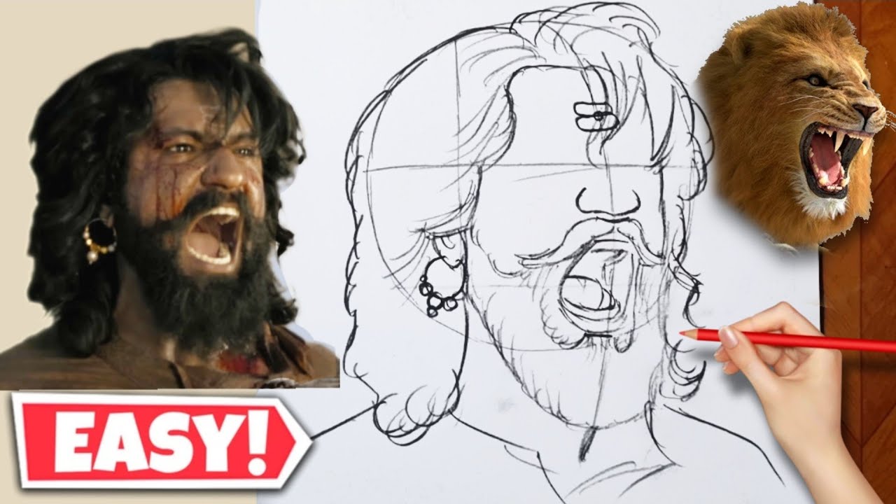 Chhava Chhatrapati Sambhaji Maharaj Drawing || Chhava Roar Drawing # ...
