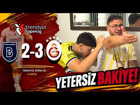 FANATİK 2 KARDEŞ GALATASARAY BAŞAKŞEHİR MAÇINI İZLERSE - BAŞAKŞEHİR 2-3 GALATASARAY