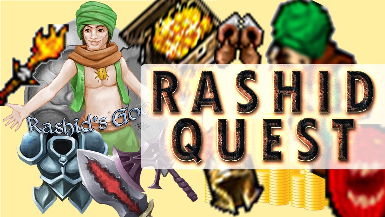 Tibia: Rashid Quest - The Travelling Trader Quest | Guía en Español ...