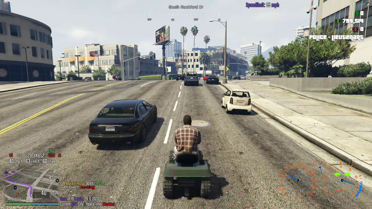 Five M RP Lawn Mower Racing - YouTube