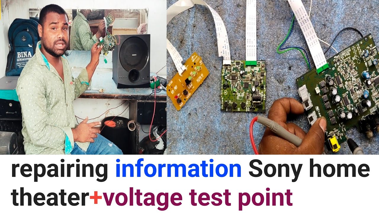 sony home theatre | mother board information | sony home repair process ...