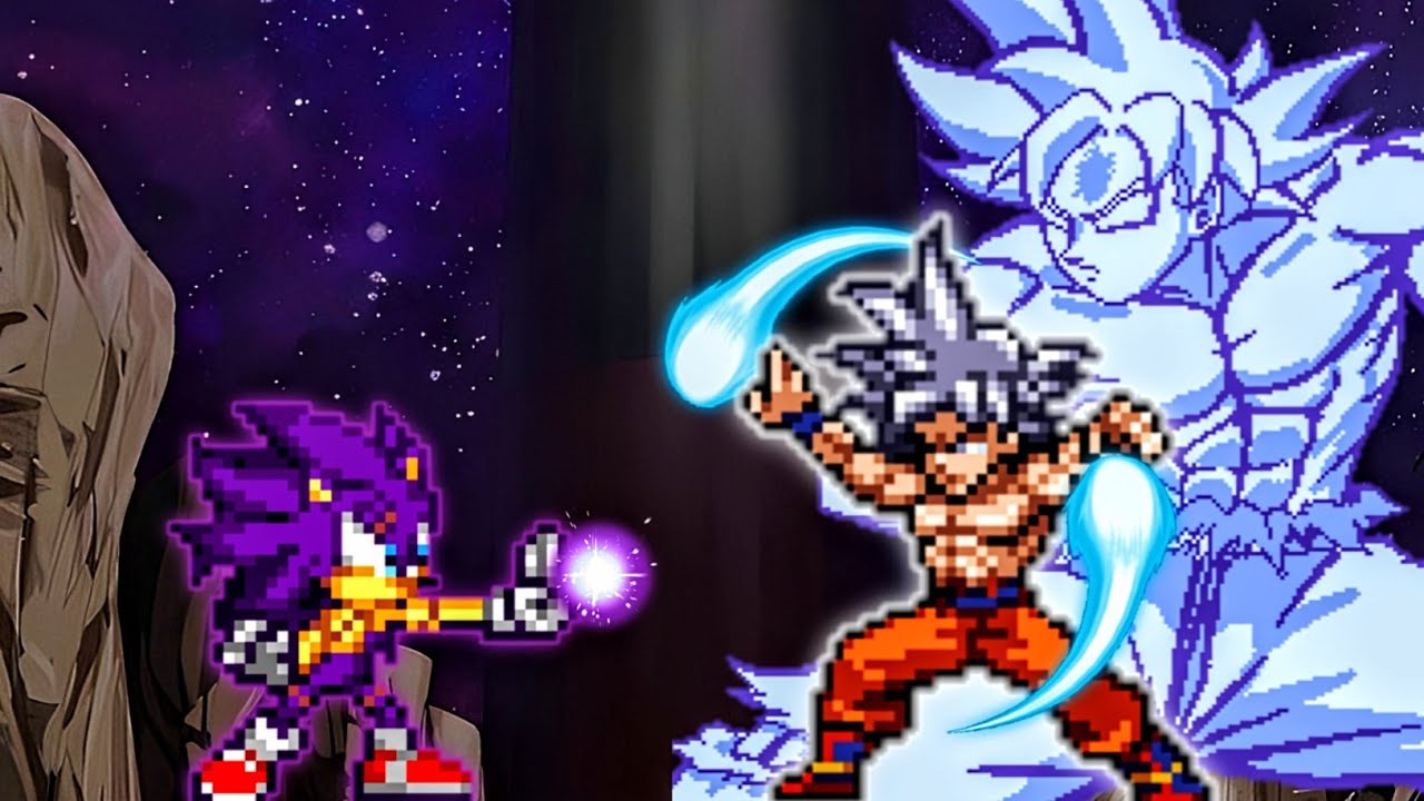 Multiverse Sonic V2 OP (all form) (New) VS Mastered Ultra Instinct Goku ...