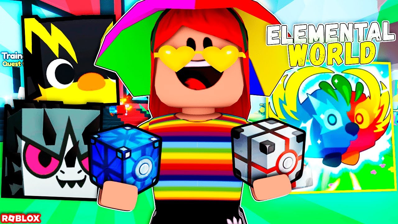 NOVO MUNDO no PET SIMULATOR 99! *Elemental World* - YouTube