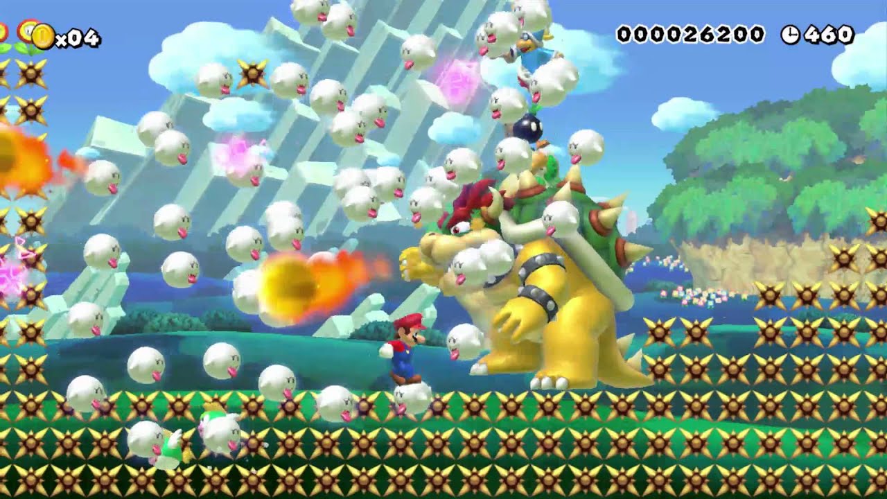 Super Mario Maker - (Door glitch) 99% imposible 60fps - YouTube