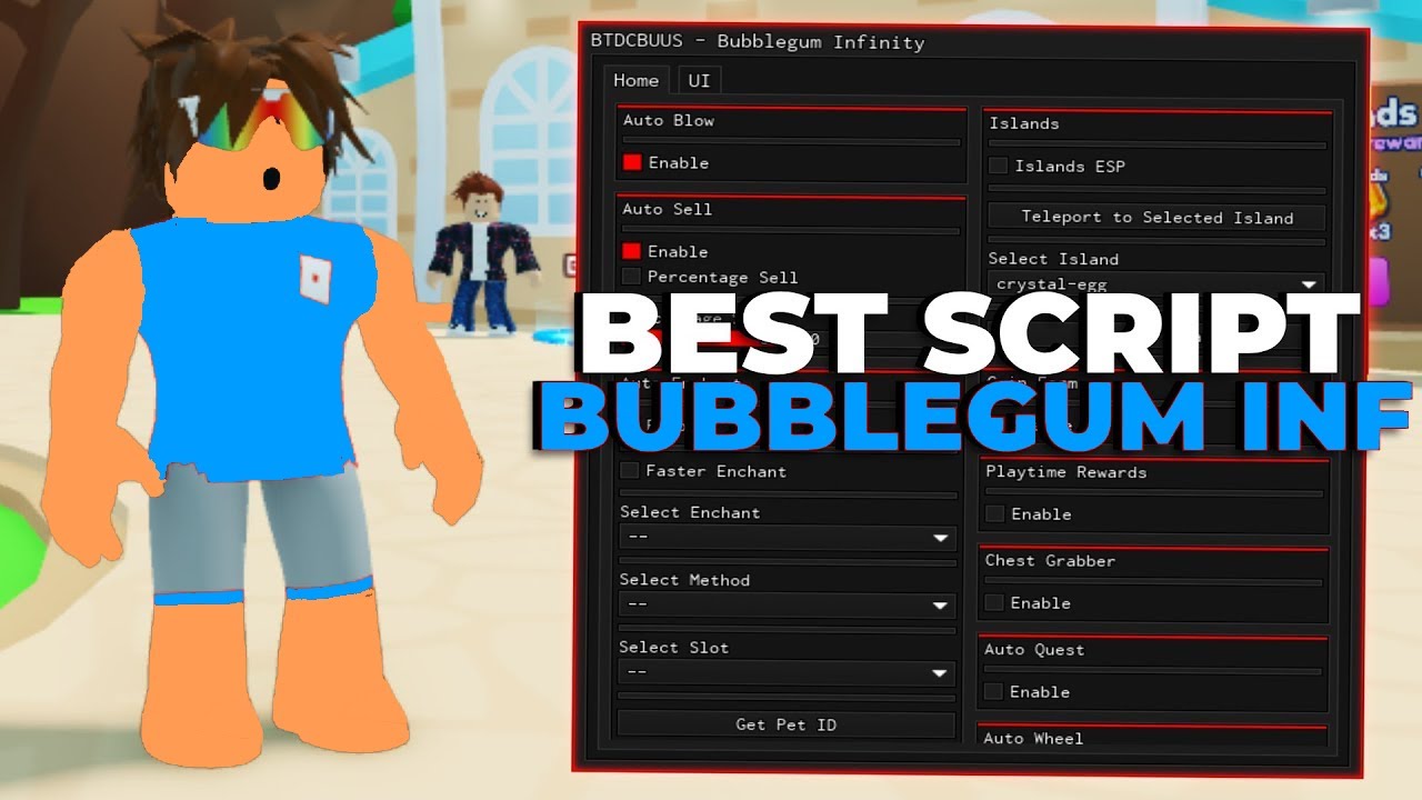 The BEST Bubblegum Simulator Infinity Script (No Key - Auto Bubble ...