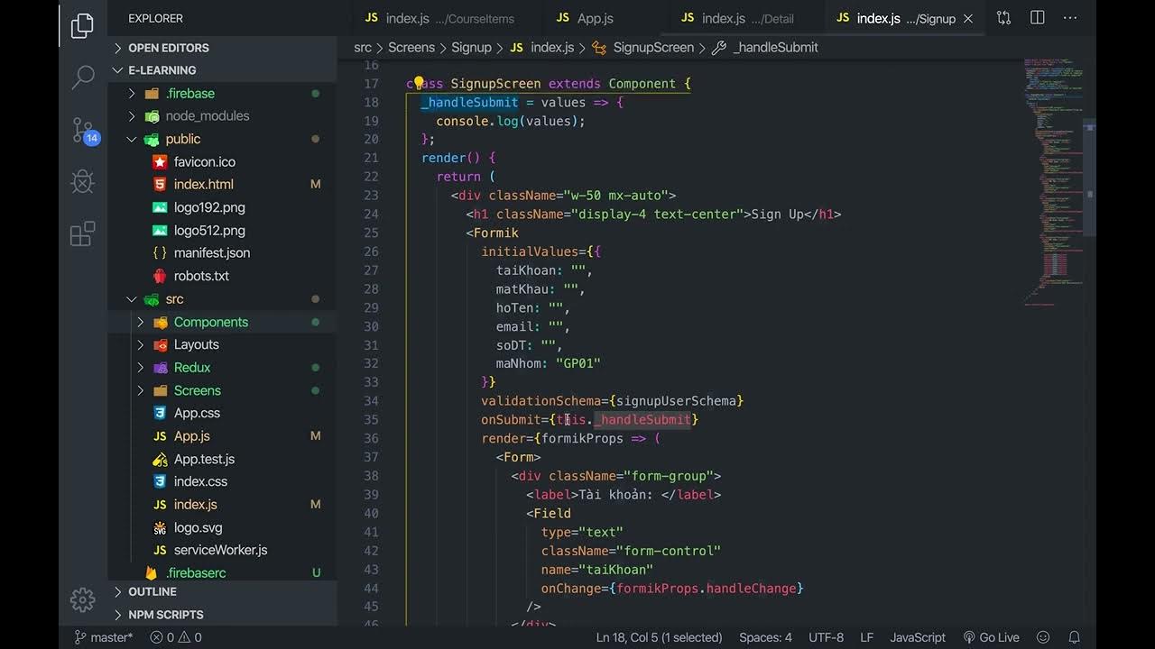 Reactjs Phần 7 Validation Form Với Thư Viện Yup Youtube