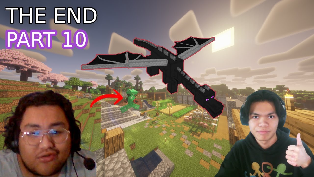 THE END | Minecraft lets play PART 10 - YouTube