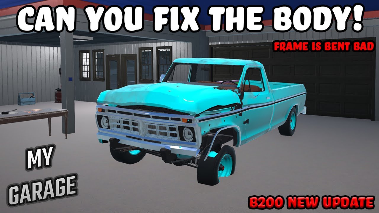 Totaled out ford truck B200 new update - My Garage - YouTube