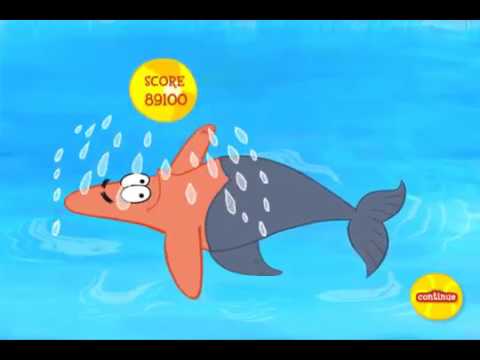 SpongeBob Squarepants: Pool Party Pooper (High Score Gameplay) - YouTube