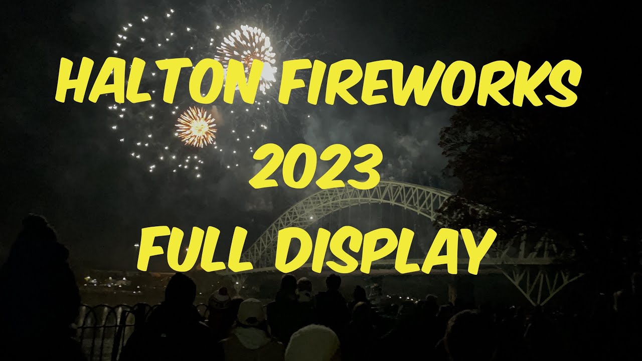 Halton Lightshow and Fireworks 2023 - YouTube