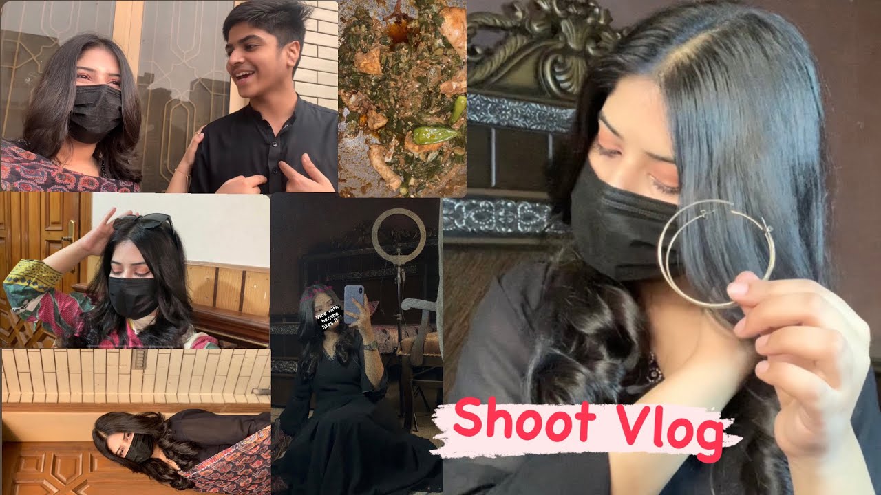 Shoot vlog📸 | Eye makeup look | Curls | Girlzilla - YouTube