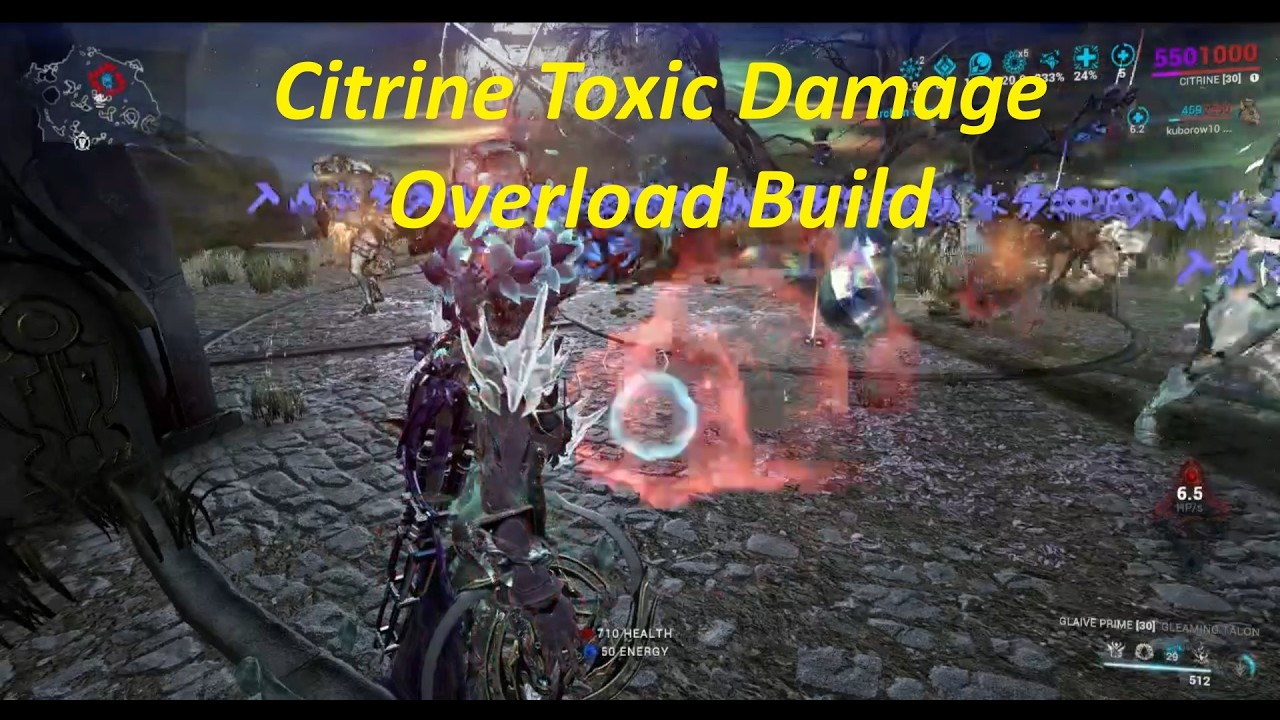 Citrine Toxic Damage Overload Build - YouTube