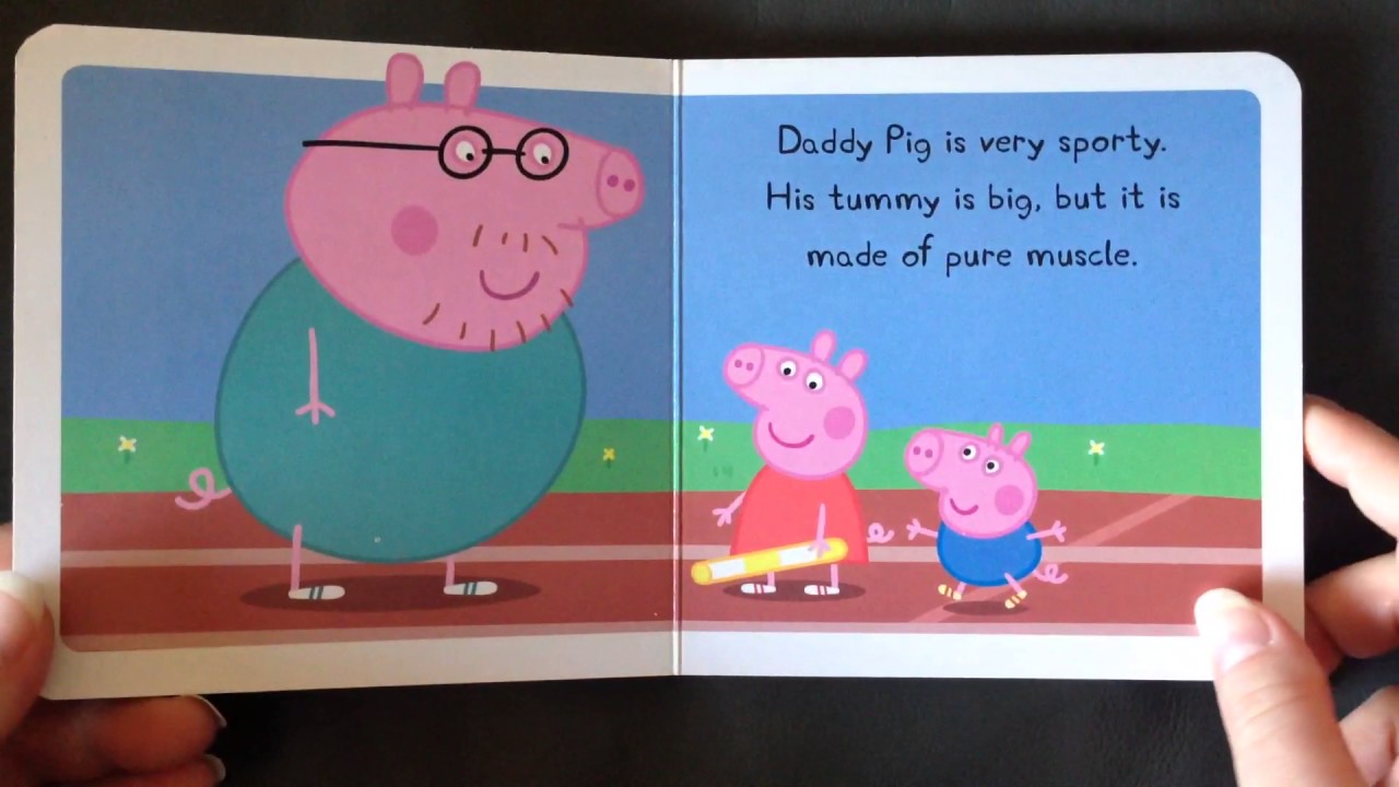 Peppa Pig Daddy Pig Gets Fits Story Read Aloud for Kids Children - YouTube