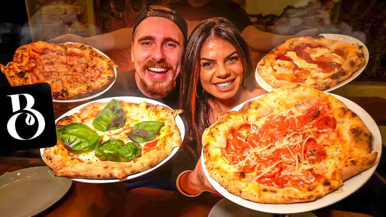 Primeira vez da Gata na melhor pizzaria Napolitana - La Braciera - YouTube