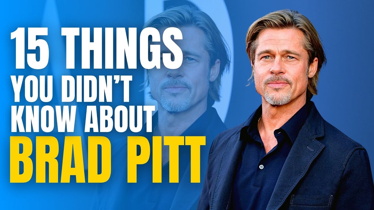 15 Things You Didn’t Know About Brad Pitt - YouTube