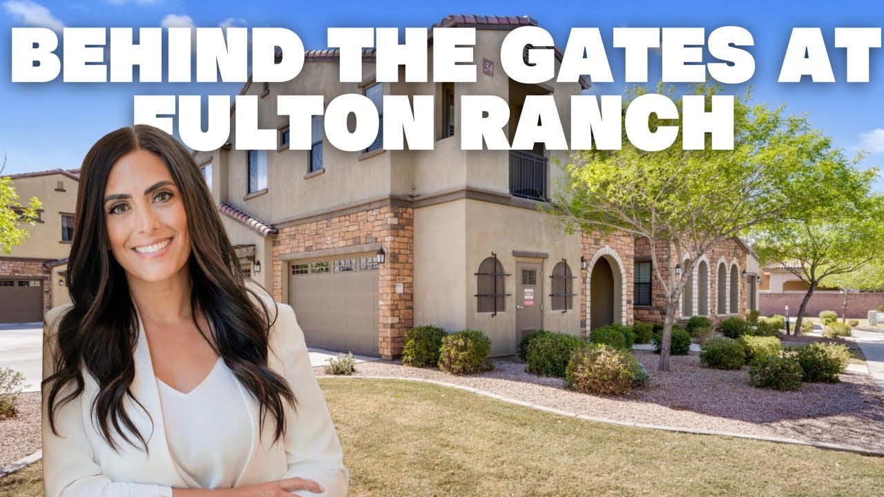 Behind the gates at Fulton Ranch in Chandler, AZ - YouTube