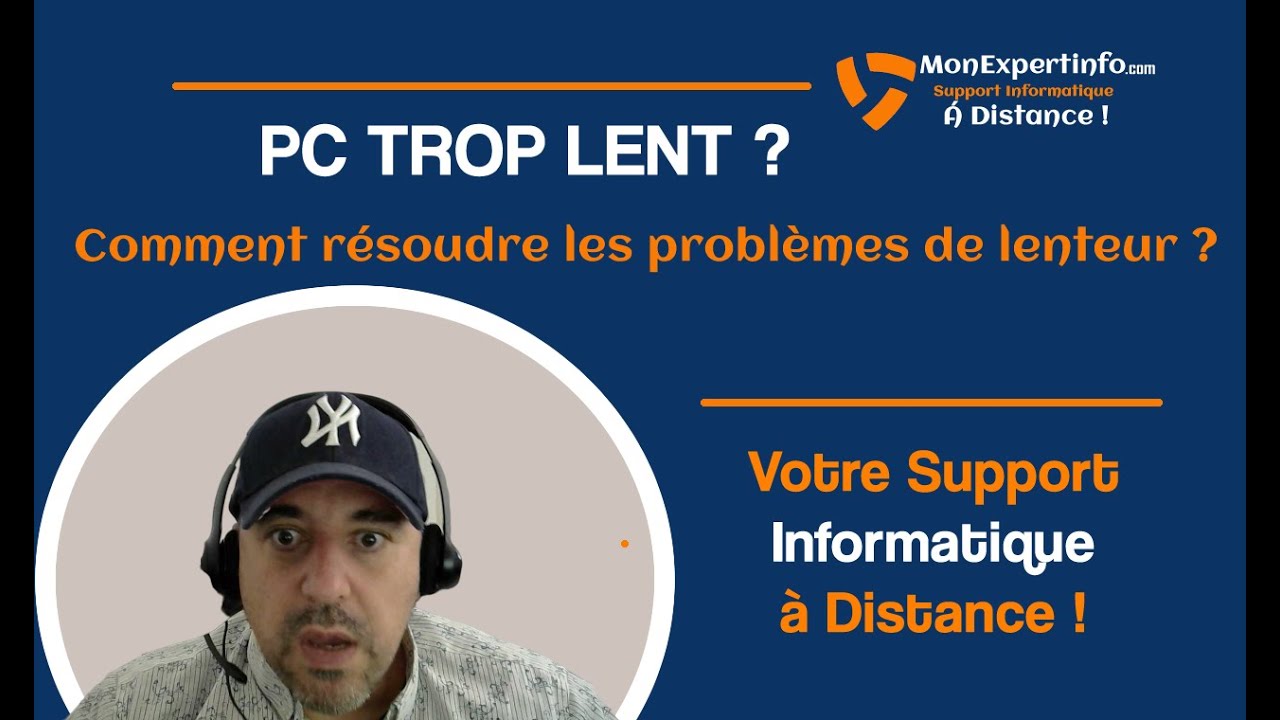 Problème de lenteur pc sur Windows ? Windows 10 , Windows 7 /XP - YouTube