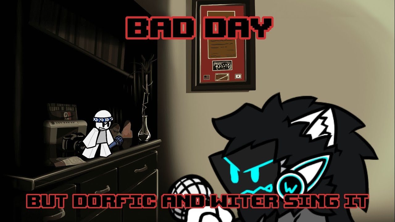 Bad Day but @DORFicc and @WiterLang19 sing it (+ FLM) || FNF Mario ...