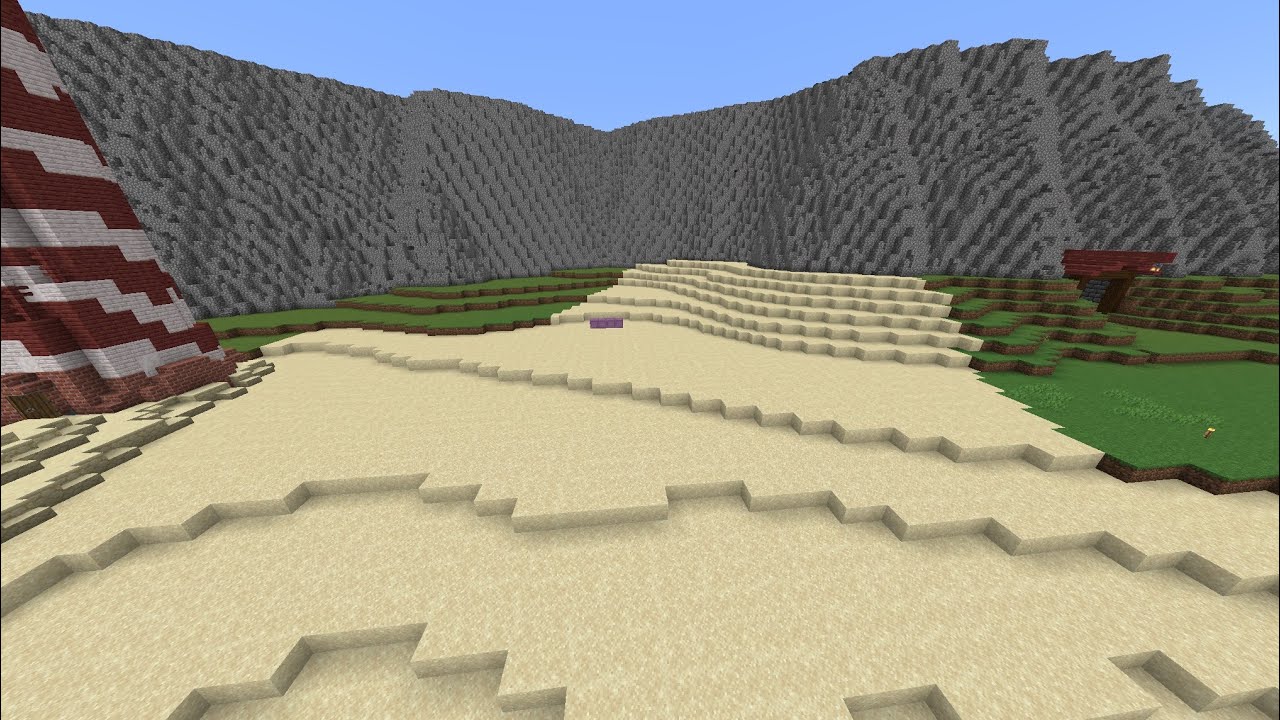 Adding sand to the vacation biome in my survival world (part 3 ...