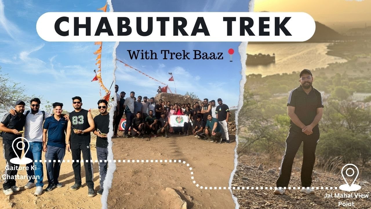 OMG! 😱 Best Unseen Trek in Jaipur | Chabutra Trek | Garh Ganesh Trek ...