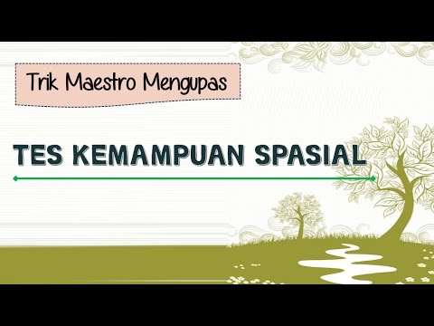 Tes Kemampuan Spasial - YouTube