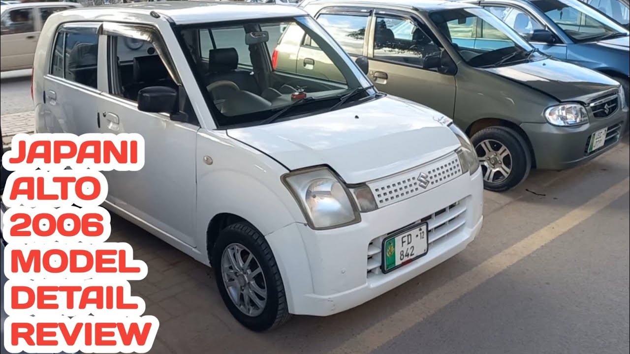 G2 japani alto 2006 model detail review || Suzuki alto 660cc - YouTube