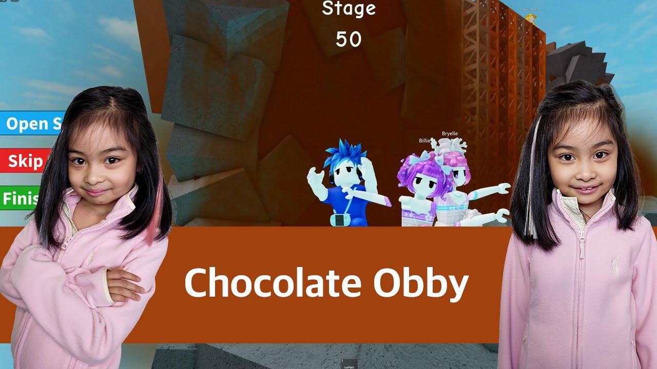 🍫 Chocolate Obby in Roblox 🍬 | 50 Fun & Colorful Stages | Parkour ...