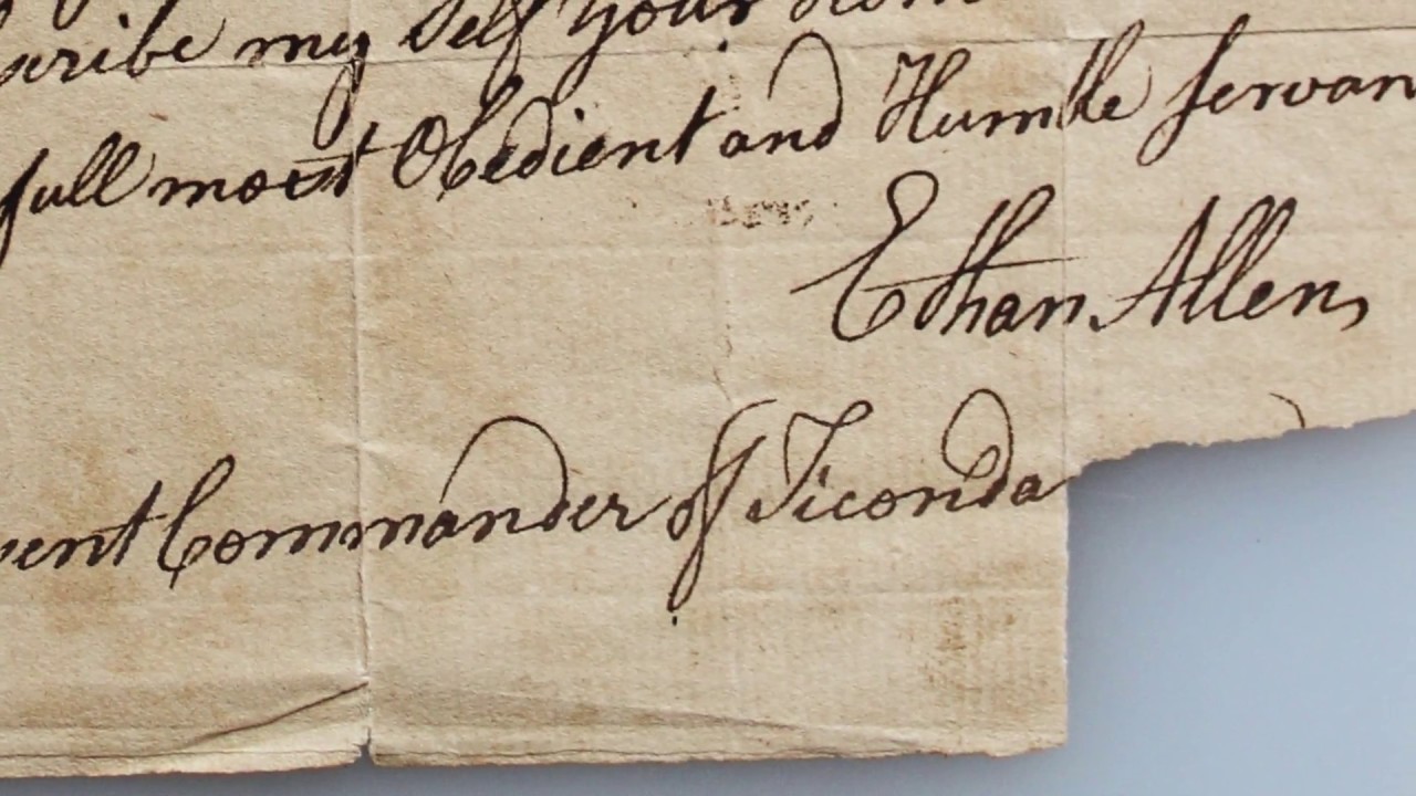 Ethan Allen Letter Collections Speed Dating - YouTube