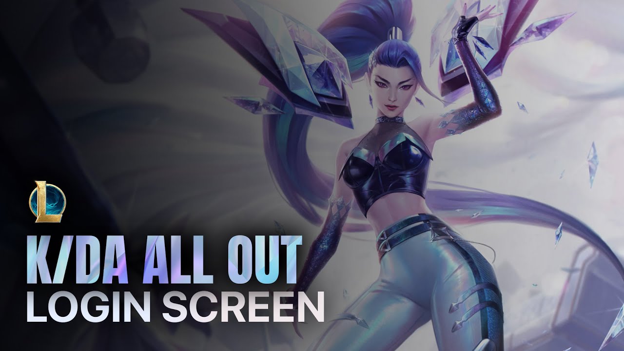K/DA ALL OUT Kai'Sa - Animated Splash Art | League of Legends - YouTube