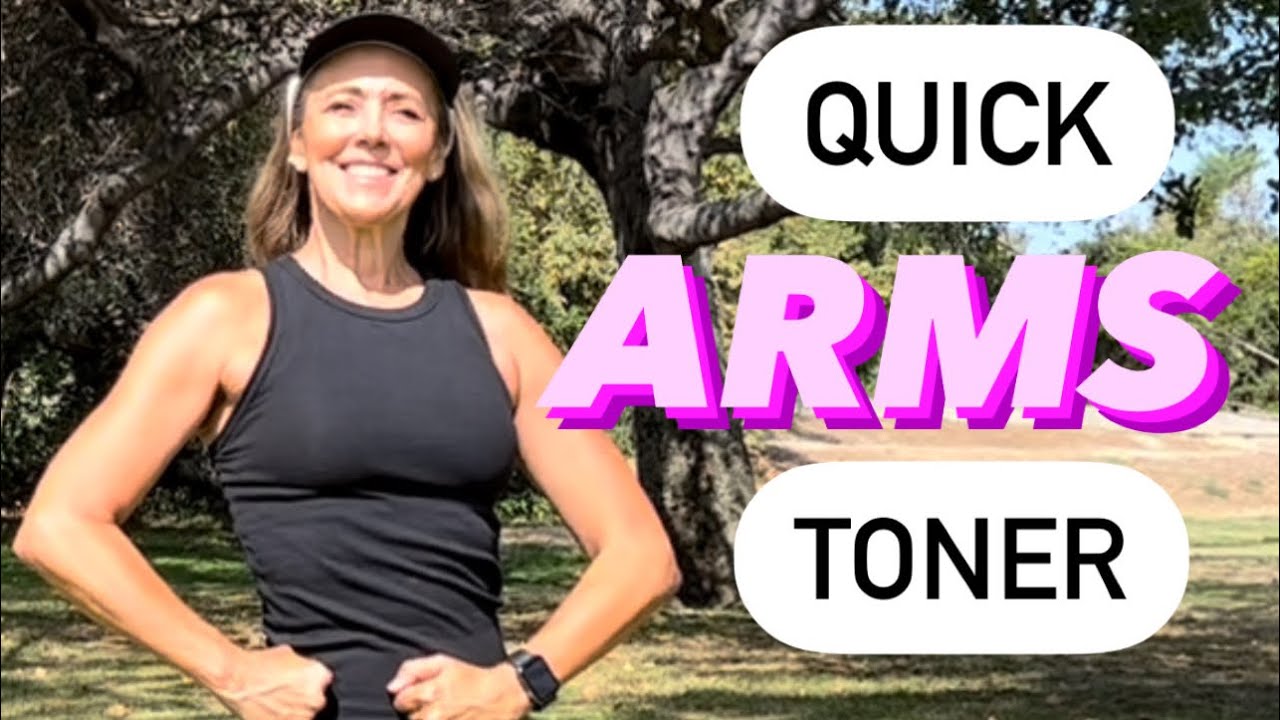 QUICK ARMS WORKOUT (Sculpt & Tone) No Weights | Michelle Wilson ...
