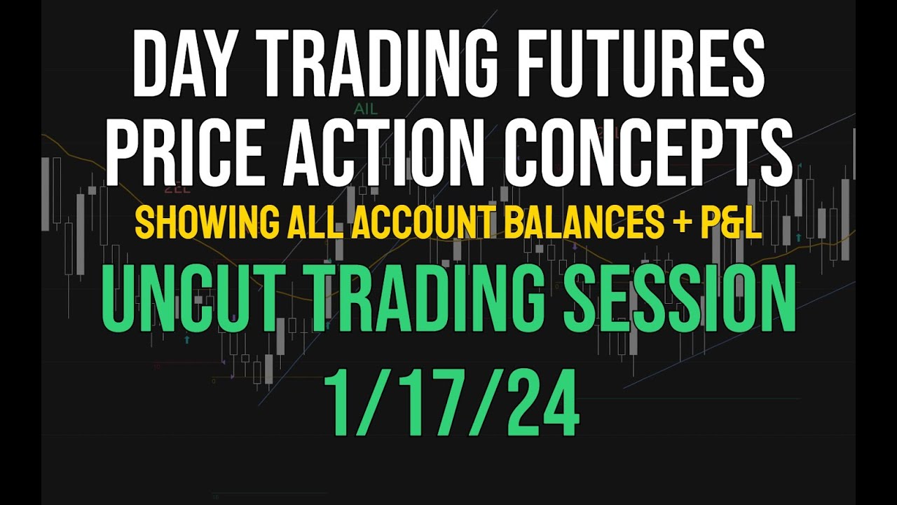 How to win big and lose small! 1/17 Full Trading Session - YouTube