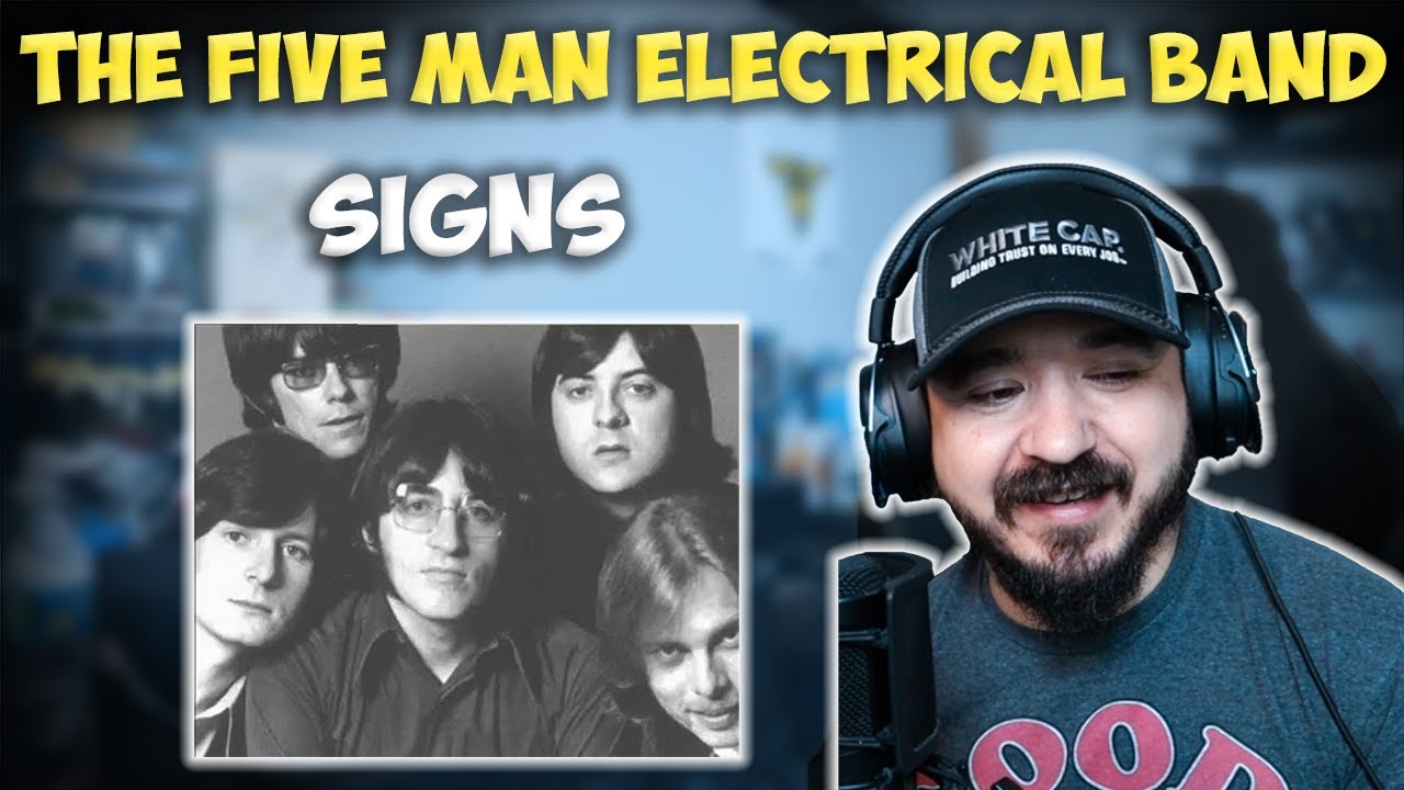 THE FIVE MAN ELECTRICAL BAND - Signs | FIRST TIME HEARING REACTION ...