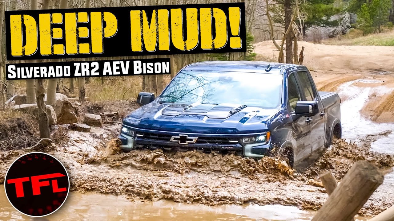 Chevy Silverado Muddy Water