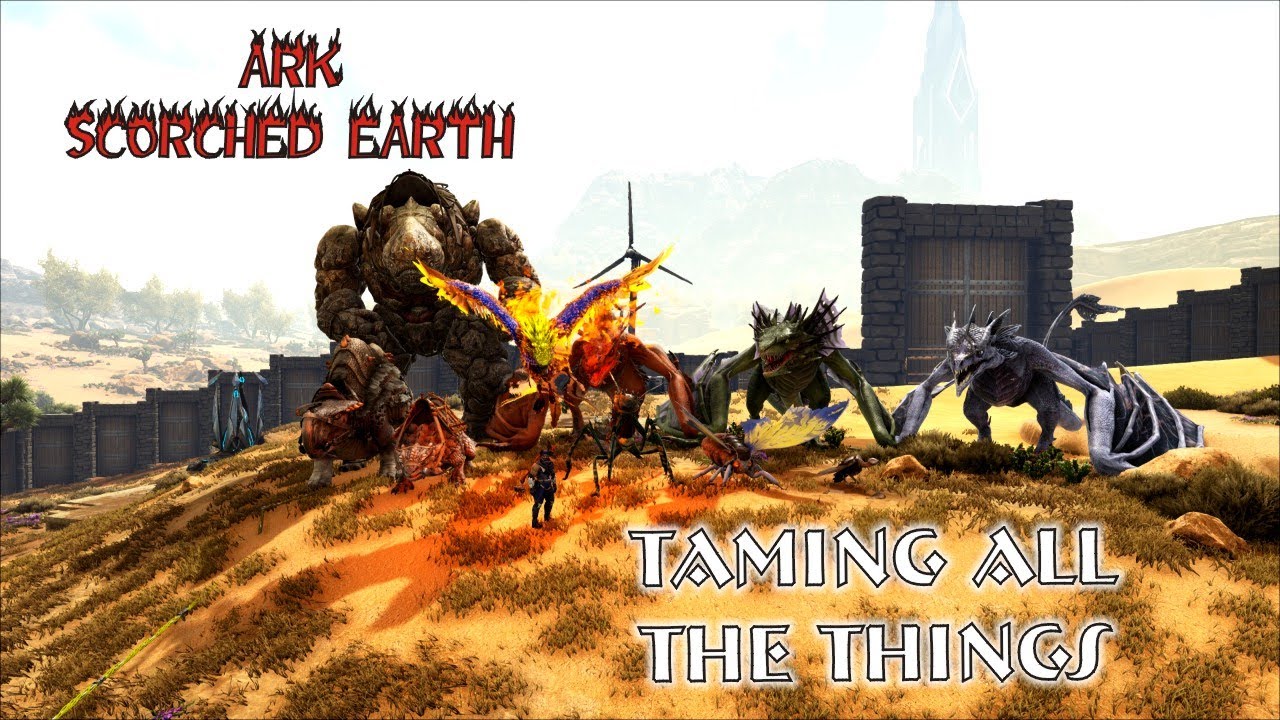 Taming All (the rest of) The Things - ARK: ASE - YouTube