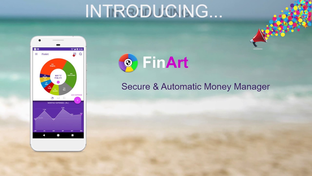 FinArt Expense Tracker - YouTube