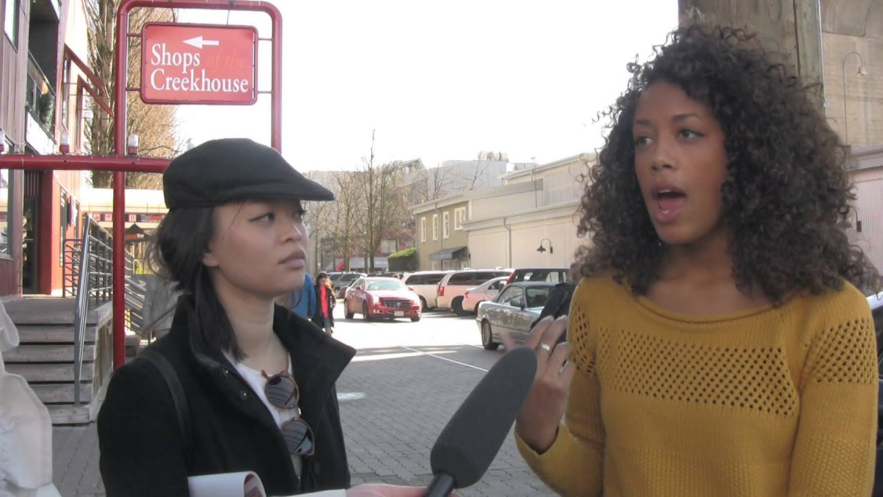 Street interviews Part IV - Print Versus Online - YouTube